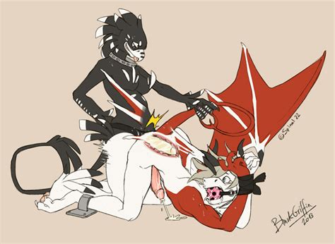 Rule 34 Anal Anal Sex Avian Ball Gag Blackgriffin Bondage Bound