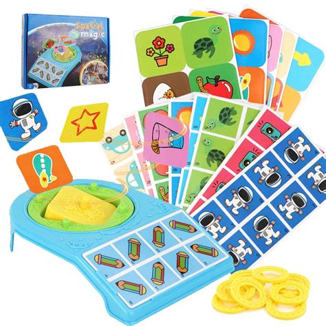 Spatial Memory Training Board Game Toy Montessori Vision