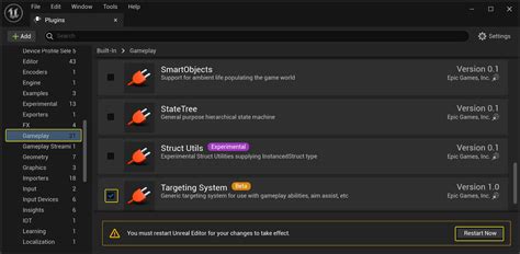 gameplay targeting system in unreal engine unreal engine 5 6