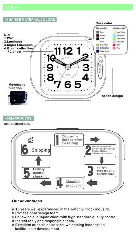 Imsh Bm12012 Quartz Analog Clock Table Luminous Alarm Clock Wecker Despertador Bedside Desk
