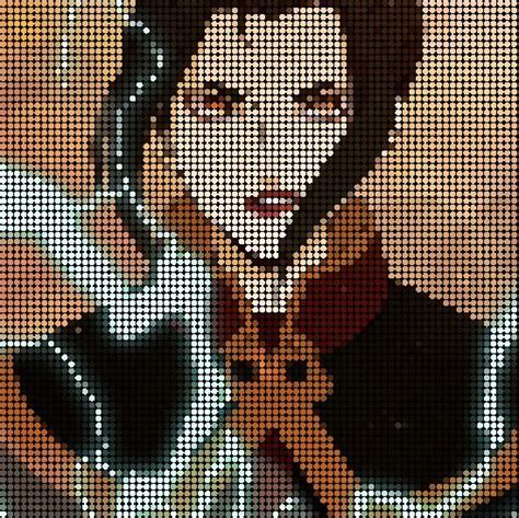 Azula Pattern Pixel Art Pattern Cross Stitch Art Tapestry Crochet Patterns