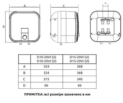 Бойлер под мойку 15 л MIDEA D15-20VI U - купить бойлеры в Киеве и ...