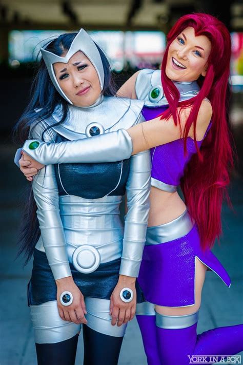 Blackfire And Starfire Teen Titans Cosplay Dc Cosplay Comic Con Cosplay