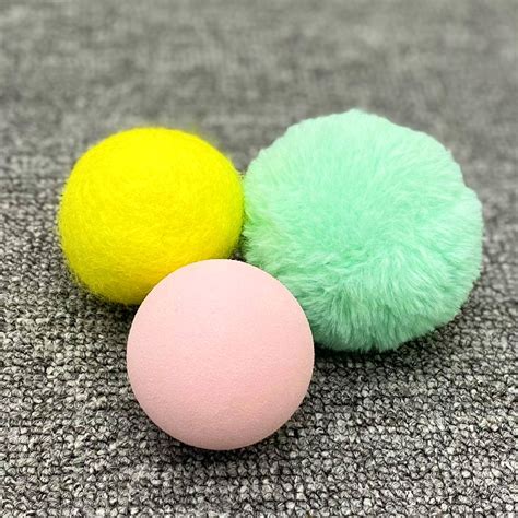 3 Pcs Sound Cat Ball Toys Pet Interactive Kitten T Grandado