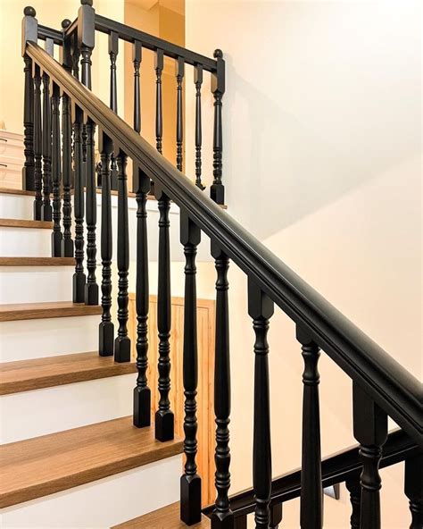 Black Wooden Stair Railing Artofit