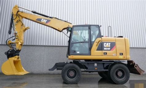 Caterpillar Cat M314f Wheeled Excavator Prefix Fb4 Service Repair