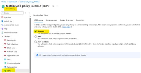 Azure Firewall Standard To Premium Subscription Microsoft Qanda