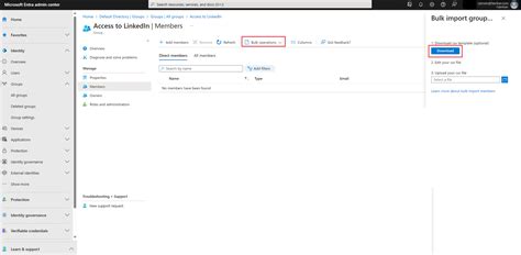 Bulk Upload To Add Or Create Members Of A Group Azure Docs