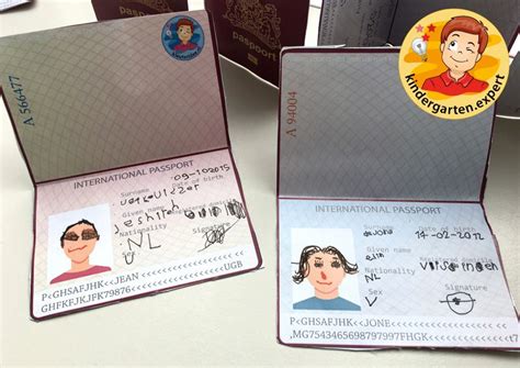 Diy Mini Passport Book Free Printable Artofit