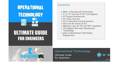 Why Cyber Security For Operational Technology Why Now