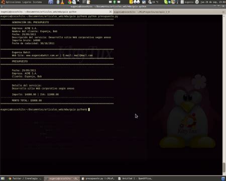 Programación Orientada a objetos en Python