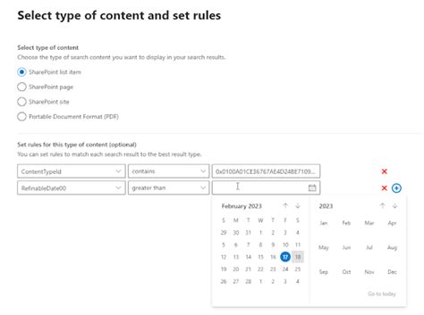 Microsoft Search Using A Datetime Field In Your Result Types