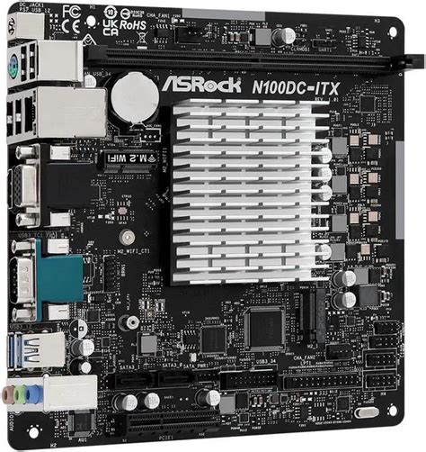 Asrock N100dc Itx Intel Quad Core Processor N100 Up To 3 4 Ghz Ddr4 2 Sata3 Supports Intel