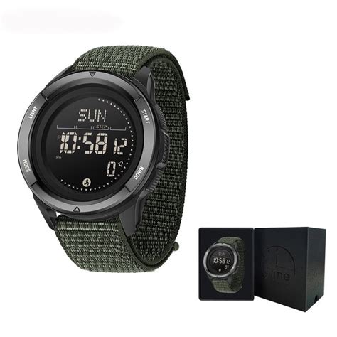 Watches For Men Military Sport Watches With Lightweight Nylon Strap