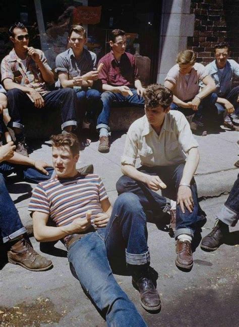 A Group Of Teens In The 1950s Rhistoricalcapsule