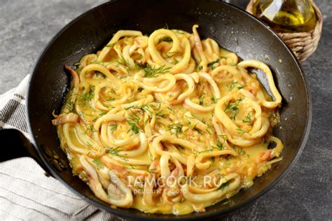 Жареные кальмары с сыром (к пиву) — рецепт с фото пошагово