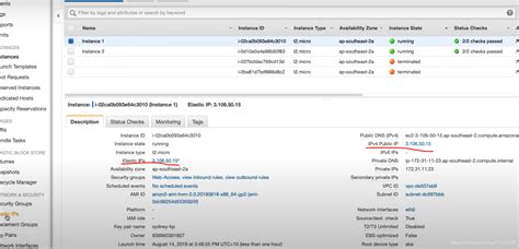 aws ec2 instance ip网络 private public elastic ip address aws eth0地址 csdn博客