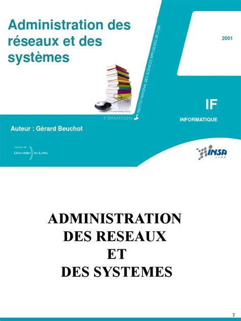 Administration Des Réseaux Et Des Systèmes Pdf