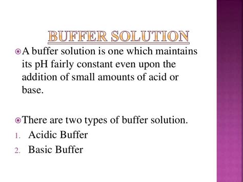 What Is A Buffer Solution Design Talk