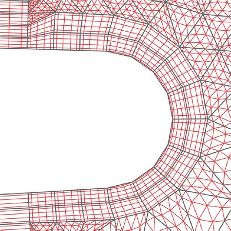 Trailing Edge Detail High Order Mesh Generation Example Thick Lines Download Scientific