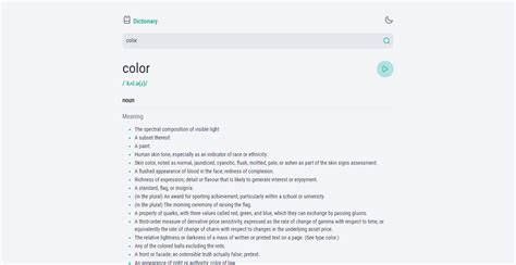 Github Nonsobarndictinary App Frontend Mentor Dictionary Challenge