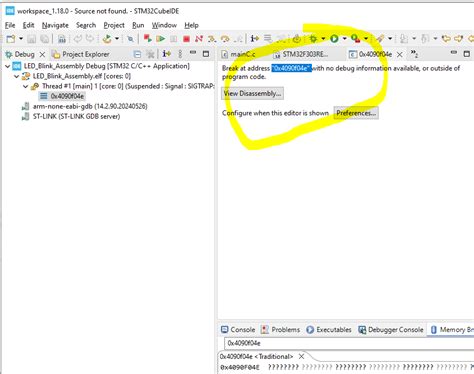 Solved Stm32 Cubeide Assembly Code C Issue Stmicroelectronics Community