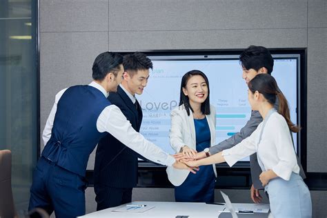 비즈니스 팀워크 응원 이미지 사진 무료 다운로드 Lovepik