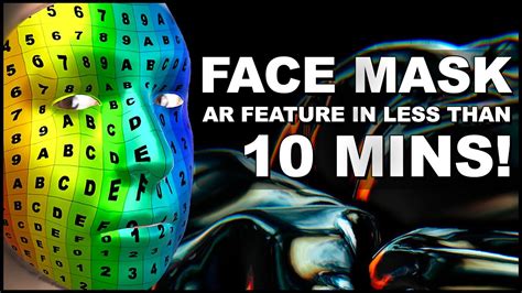 How To Create A Face Mask In Less 10 Minutes Unity Ar Foundation In