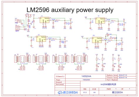 Lm2596 Auxiliary Power Supply 3 3v 5v 12v Adj Voltage Xtronic