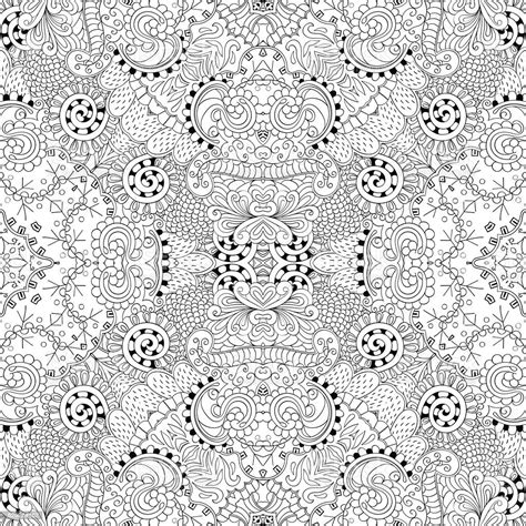 트레이서리 원활한 장식 민족별 멘디 곡선형 낙서 디자인식 벡터 갈색에 대한 스톡 벡터 아트 및 기타 이미지 갈색 고요한 장면 깃털 Istock