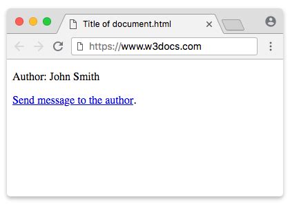 HTML Elements Free Online Tutorial W3Docs