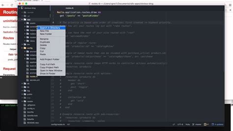 Rails Understanding Routes 2 Our First Route Youtube