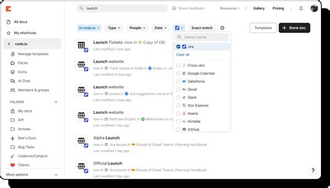 Launched Searching For Docs In Coda Just Got Easier News From Coda
