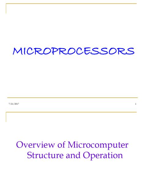 microprocessors pdf computer data storage input output