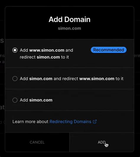 Setting Up A Domain And Subdomain On Vercel A Step By Step Guide Dev