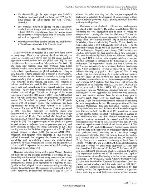 paper 58 disparity of stereo images by self adaptive algorithm pdf