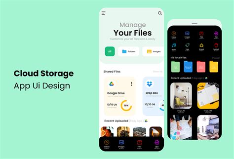 Cloud Storage App Ui Design By Junaid Murad On Dribbble