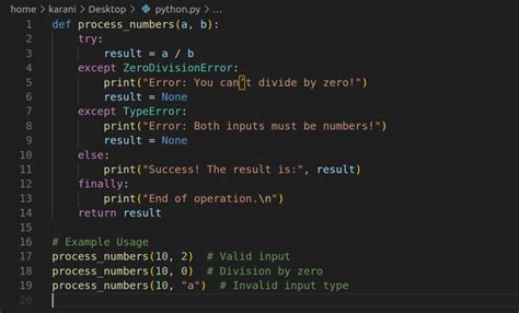 Karani Geoffrey On Linkedin Lets Talk About Error Handling In Python