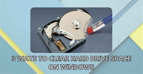 Simple Ways To Clear Hard Drive Space On Windows Tridev Computers