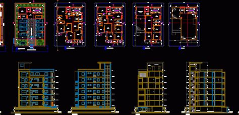 Residential Building DWG Block For AutoCAD Designs CAD