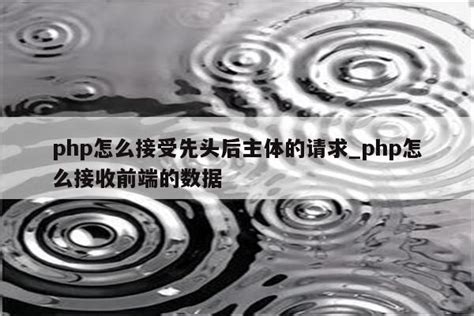 Php怎么接受先头后主体的请求php怎么接收前端的数据 陕西卓智工作室 Php怎么接受先头后主体的请求php怎么接收前端的数据 陕西卓智工作室