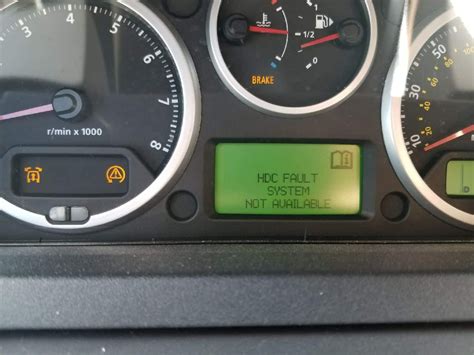 HDC Fault System Not Available Knowledge Base Auto Service