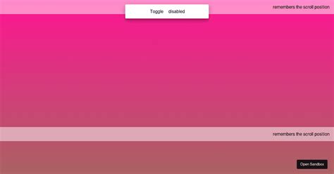 Scroll Lock Body 2 Demo Codesandbox