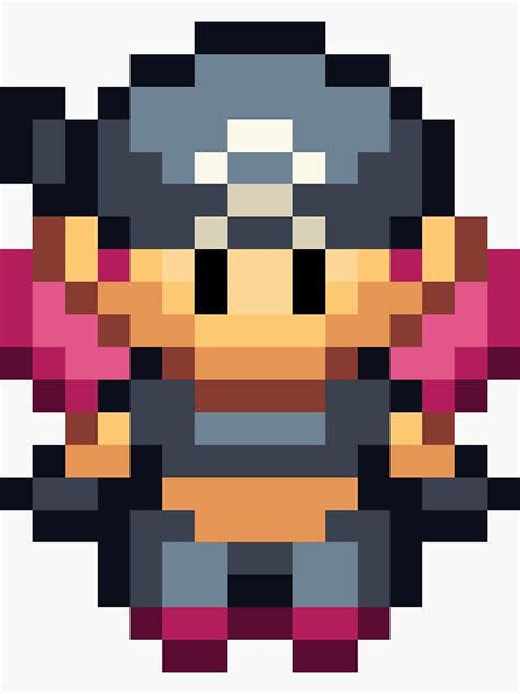 Shelly Aqua Grunt Overworld Sprite Sticker For Sale By Fourfourfour