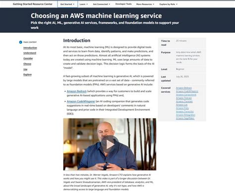 Aws提供新的人工智能、机器学习和生成式ai指南，以规划您的ai战略 小猪ai