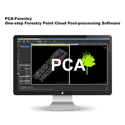 Pca Forestry One Step Forestry Point Cloud Post Processing Software
