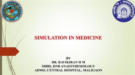 Simulation In Anesthesia And Medicine Pptx Pptx First Aid Injuries