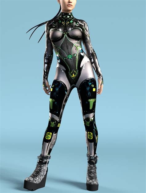Cyborg Costume Women Droid Costume Women Rave Bodysuit Festival Costumes Rave Costume Women