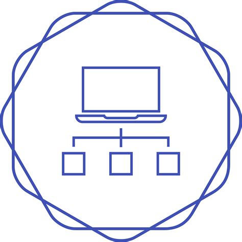 System Connection Vector Icon Vector Art At Vecteezy