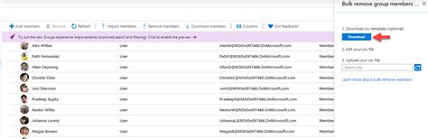 Step By Step Guide Bulk Importremove Group Members From Azure Active Directory Public Preview
